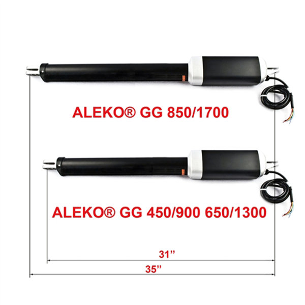 ALEKO Replacement Gate Opener Actuator for ALEKO Swing Gate Up to 650 ...