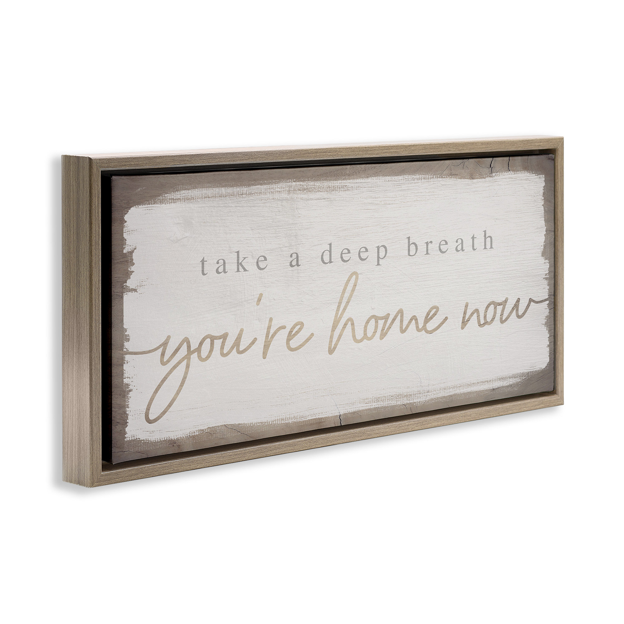 Trinx You're Home Now Weathered Chic | Wayfair