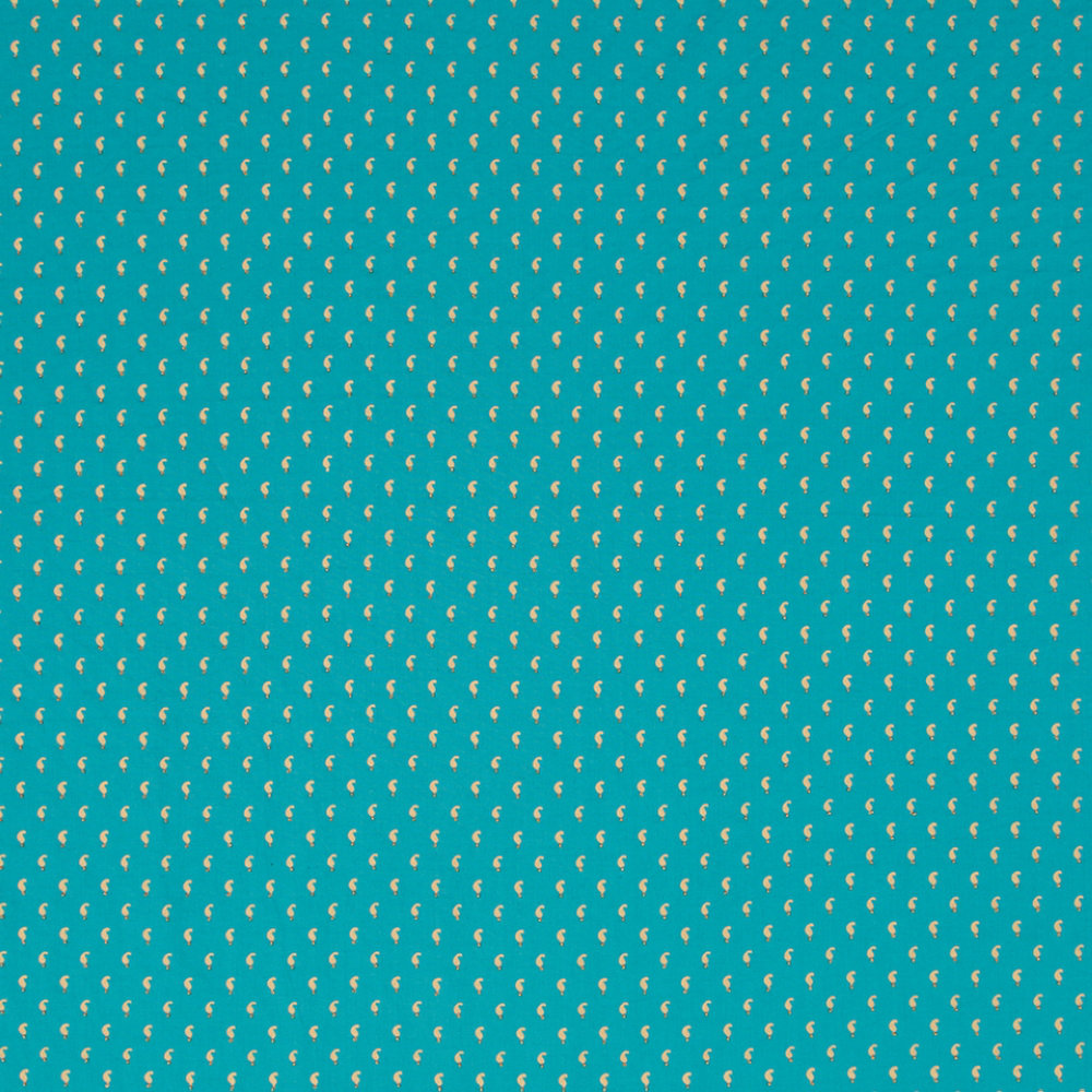 Robert Allen Festival Color Beaded Array Cotton Blend Fabric | Wayfair
