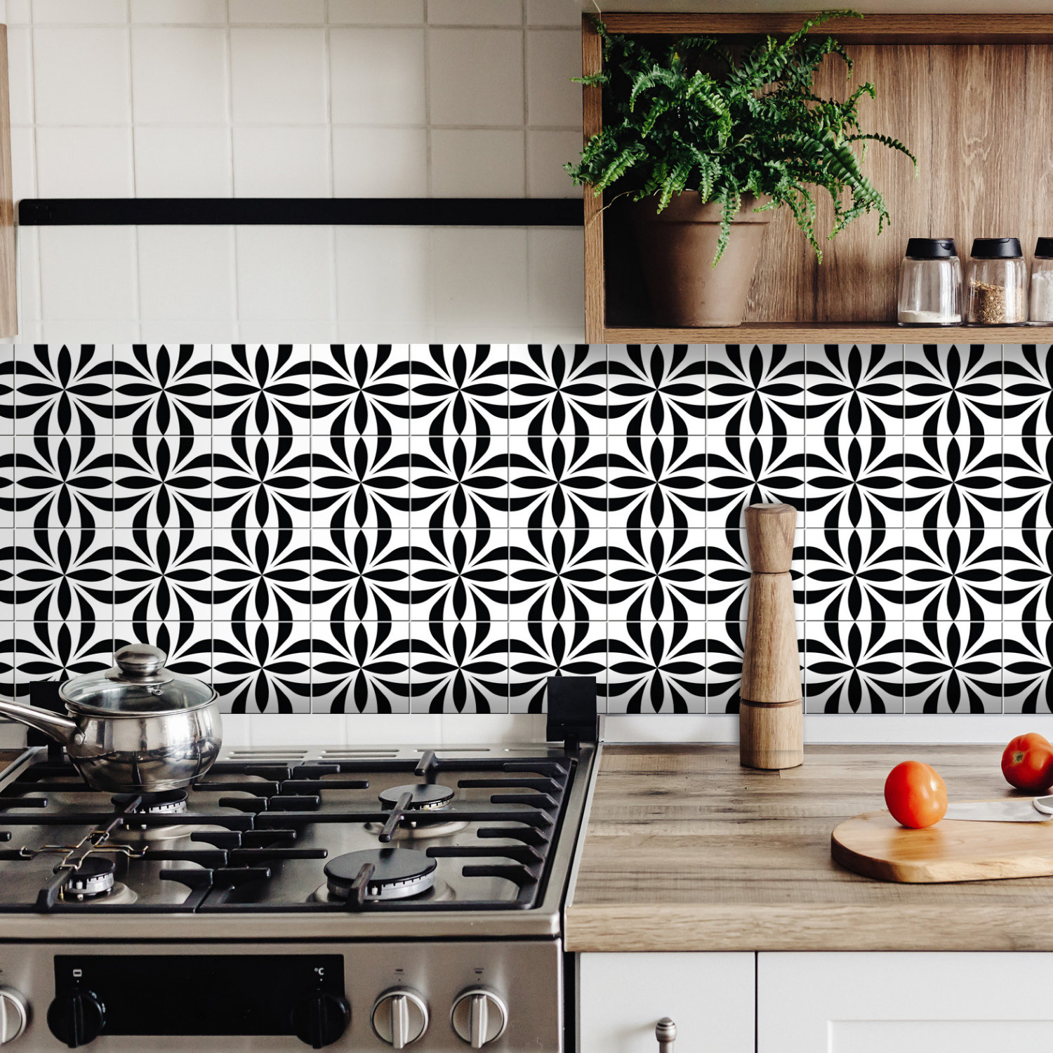 Mi Alma 7" x 7" Vinyl Peel & Stick Mosaic Tile | Wayfair