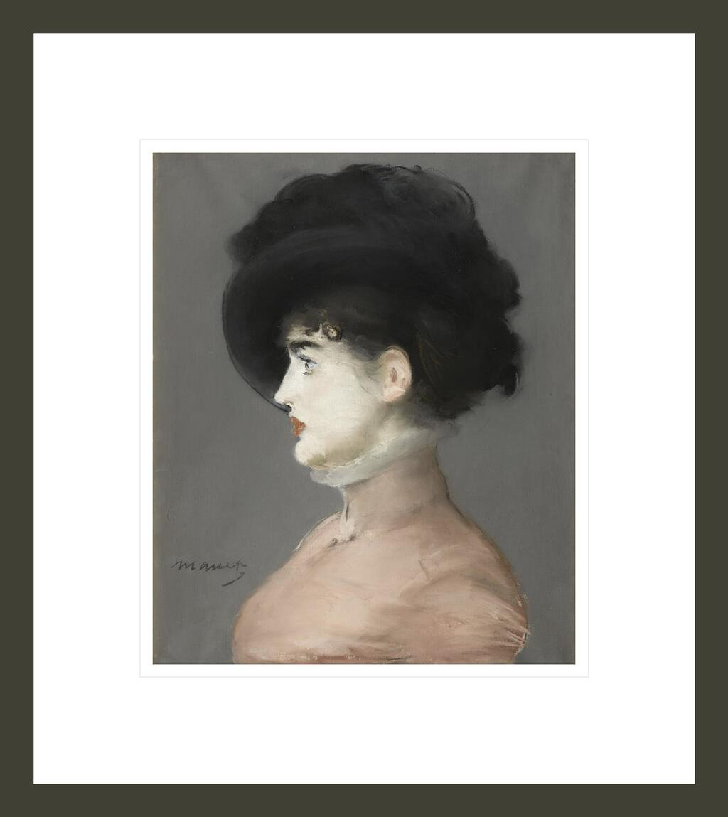 1000Museums Irma Brunner by Edouard Manet -Framed Giclee Print | Wayfair