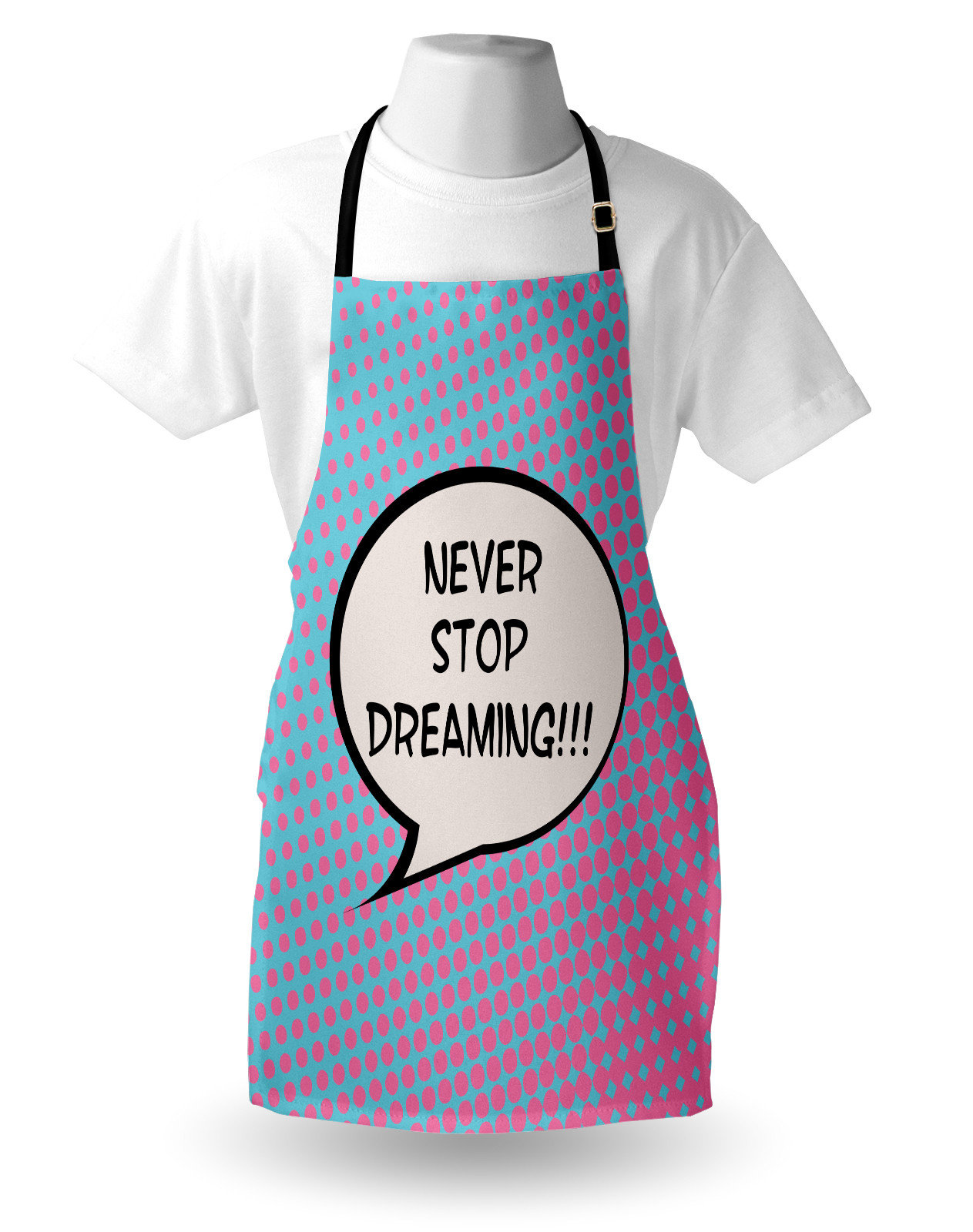 East Urban Home Saying Apron Unisex, Cartoon Motivation Art, Adult Size ...
