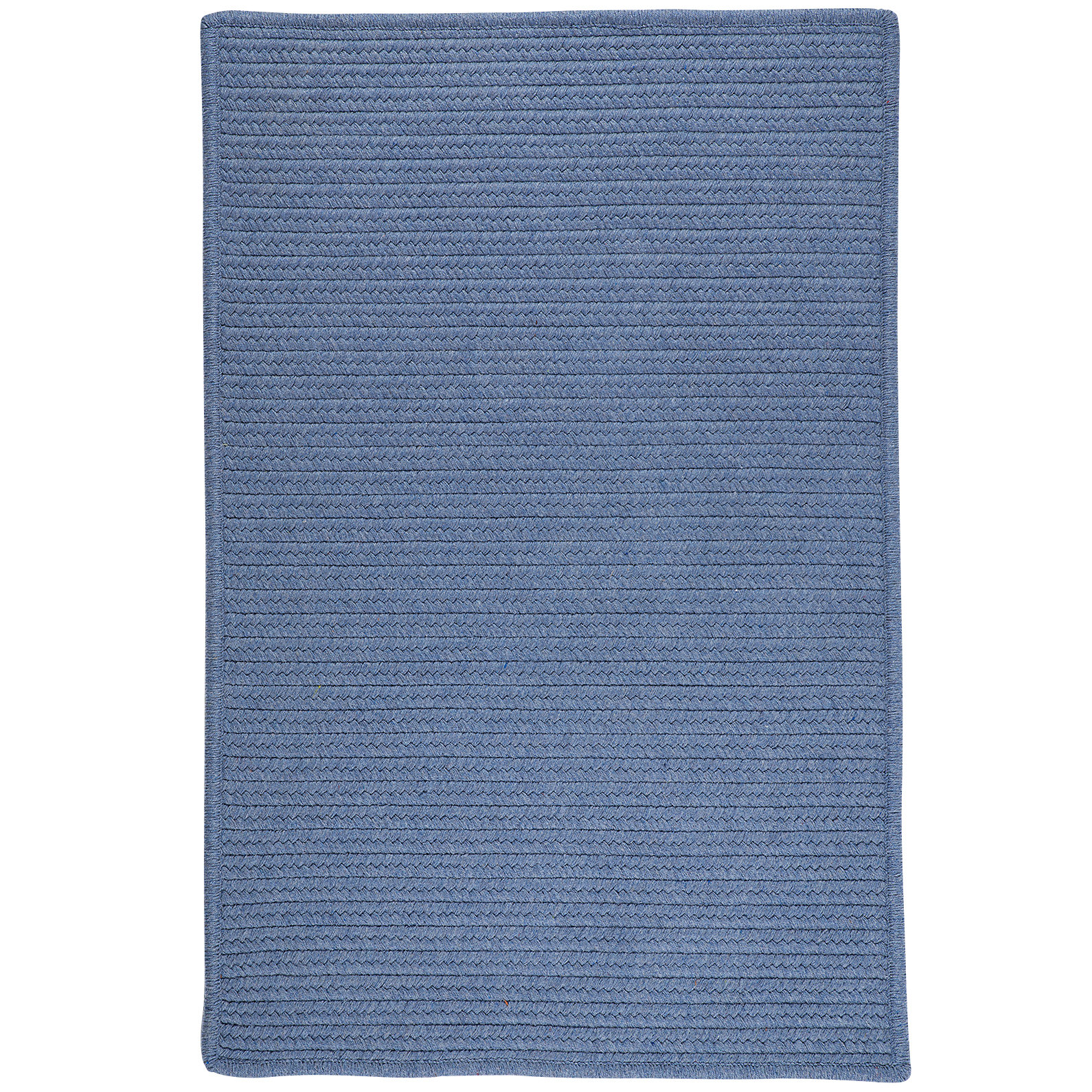 Dovecove Tommy Braided Blue Area Rug | Wayfair