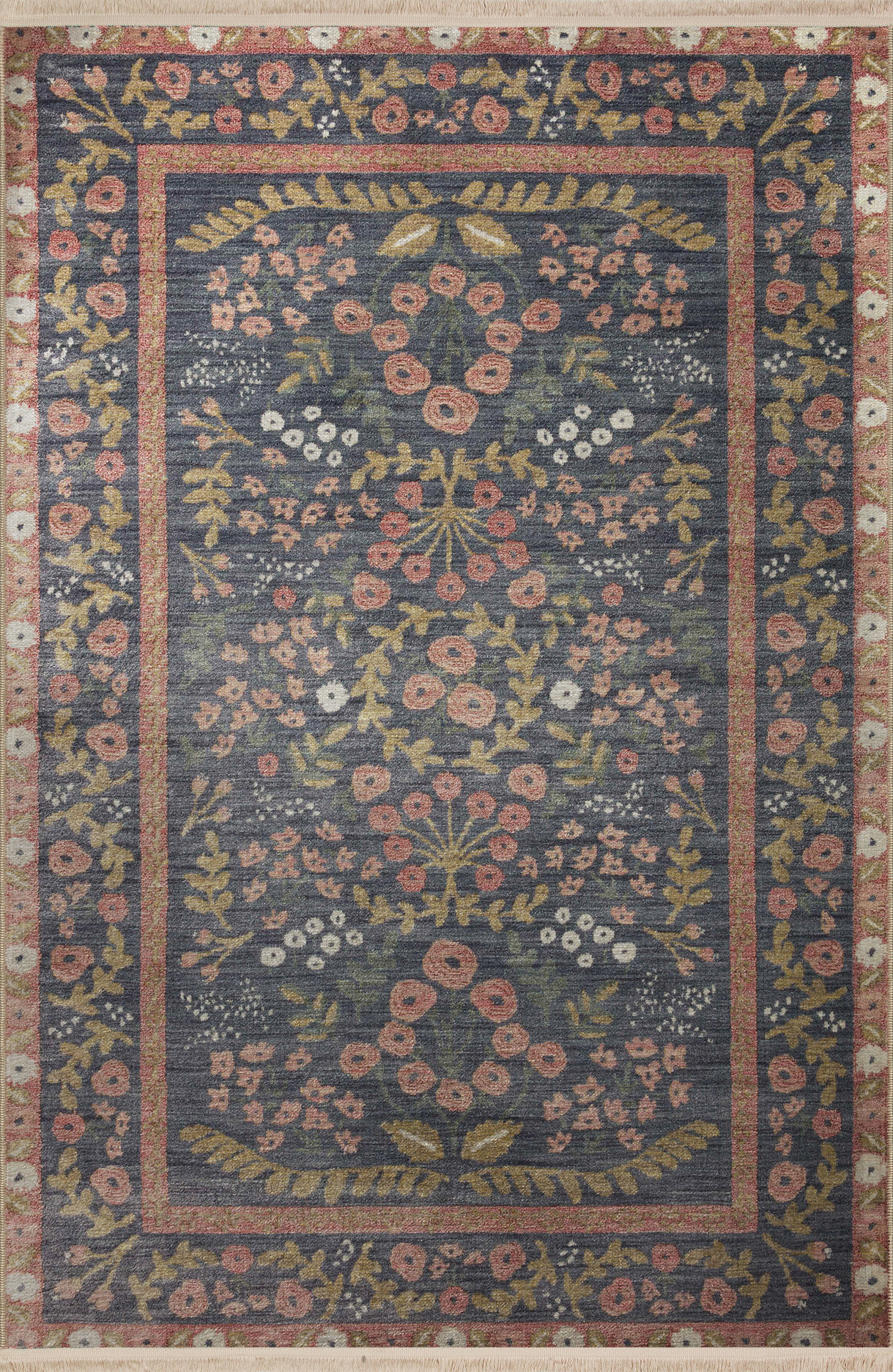 Bloomsbury Market Multi-Colored Traditional Motif Ethnic Floral ...