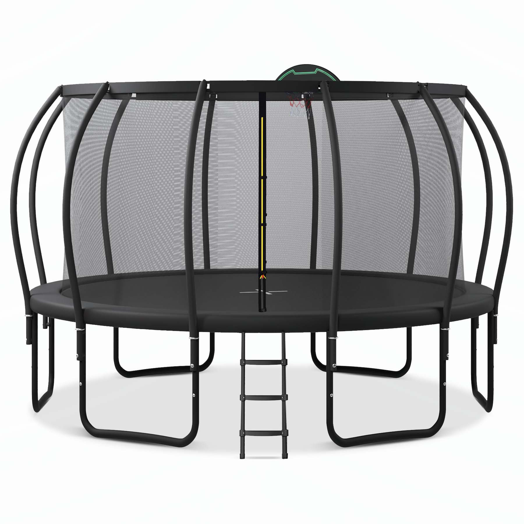 R&M Furniture Versatile Kids' Trampoline with Advanced Safety Features ...
