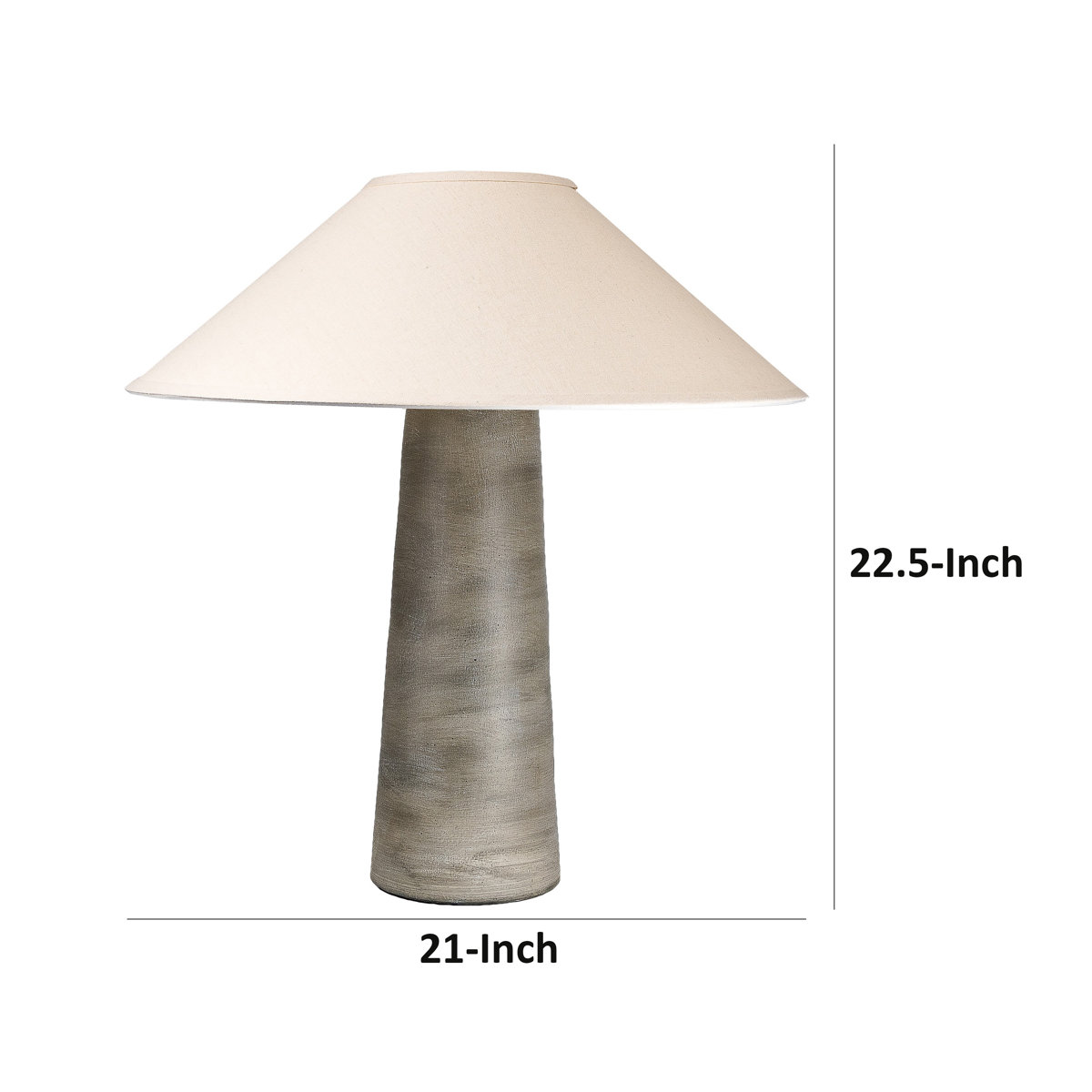 Joss & Main Hemlock Hydrocal Lamp & Reviews | Wayfair