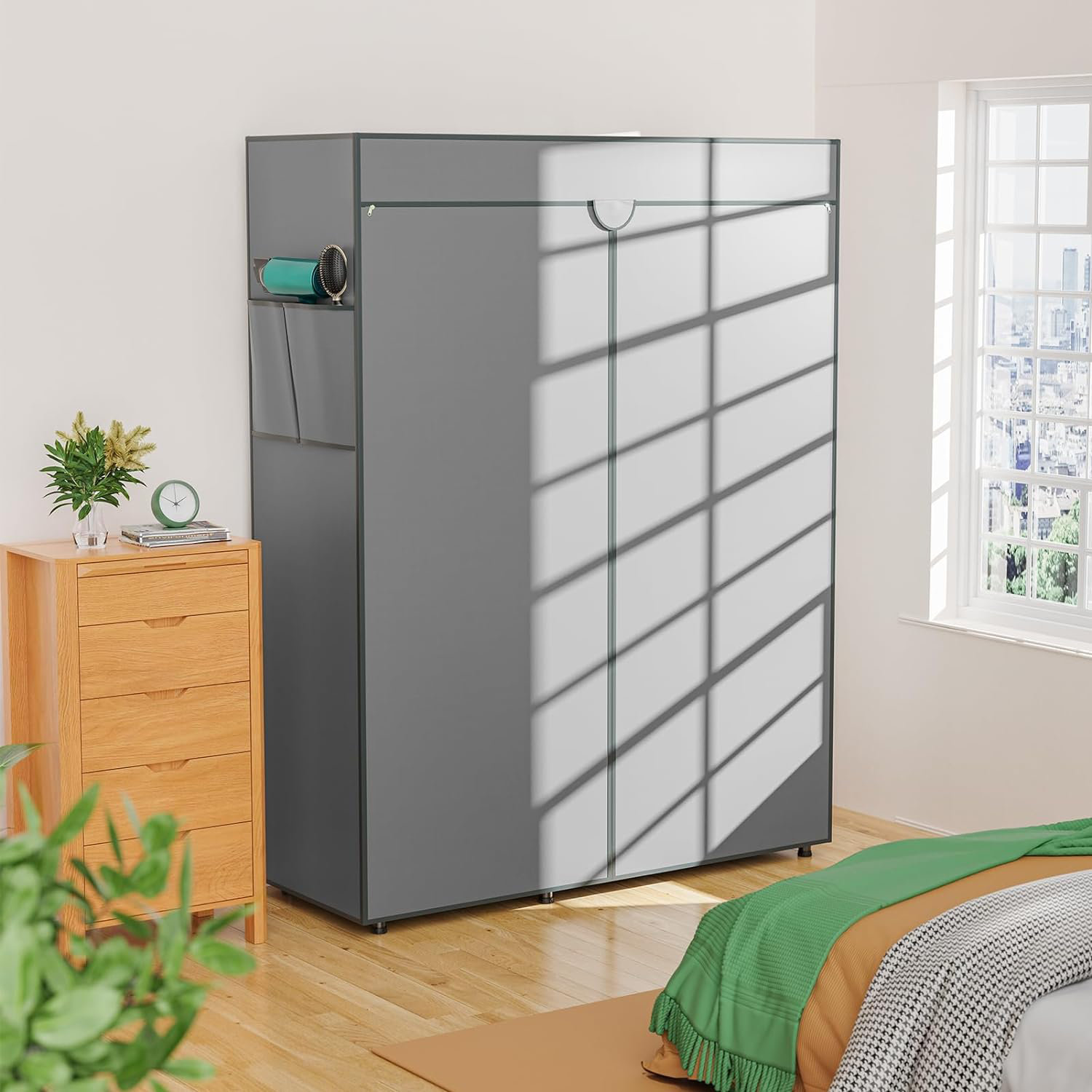 LeHom Armoire portative réglable en métal - Wayfair Canada