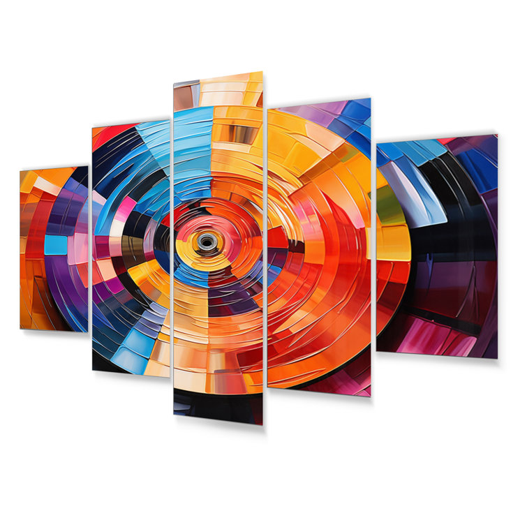 Latitude Run® Popart Vinyl Record Reverie IV - Vinyl Records Metal Wall ...