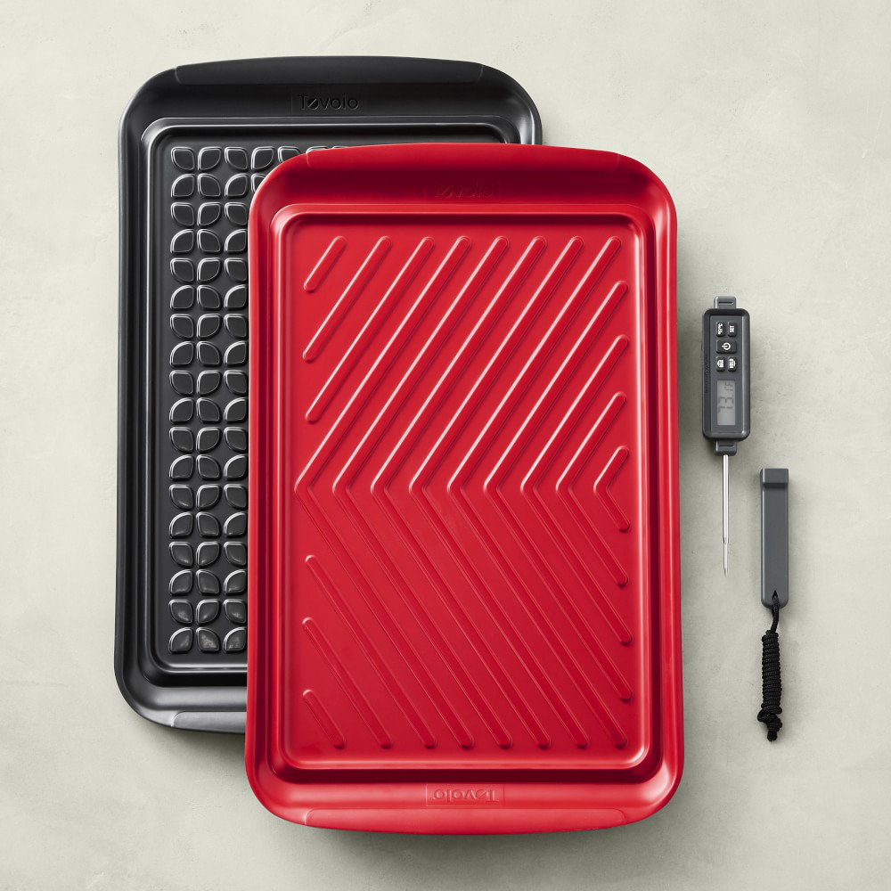 Kitchension Grill Prep Trays With Pen Thermometer | Wayfair