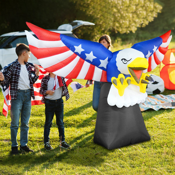 GOOSH Independence Day Inflatable 8.5 FT 4th of July Inflatables ...