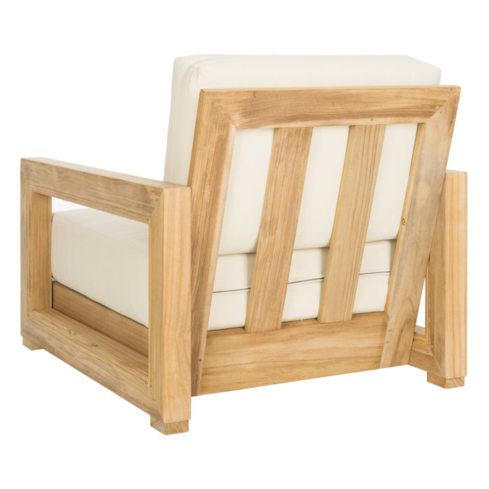 Joss & Main Melrose Teak Outdoor Lounge Chair & Reviews | Wayfair