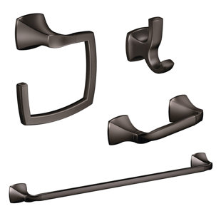 Oil Rubbed Bronze Bathroom Hardware Sets You'll Love | Wayfair