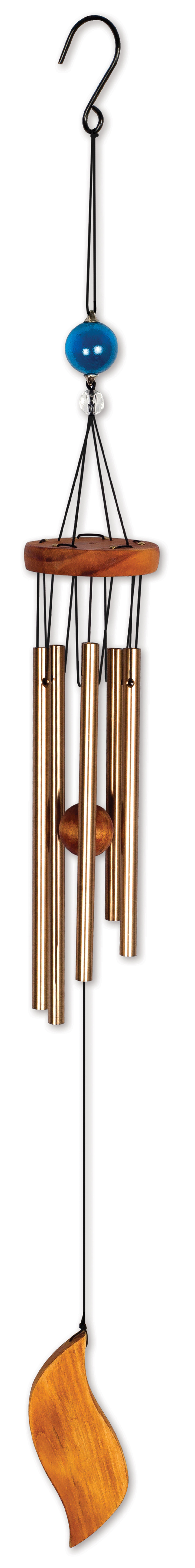 Dakota Fields Cem Metallic Capiz Wind Chime & Reviews | Wayfair