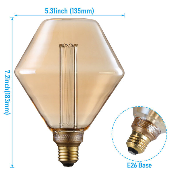 ESCENA 3.5 Watt E26/Medium (Standard) Dimmable 2000K Bulb | Wayfair