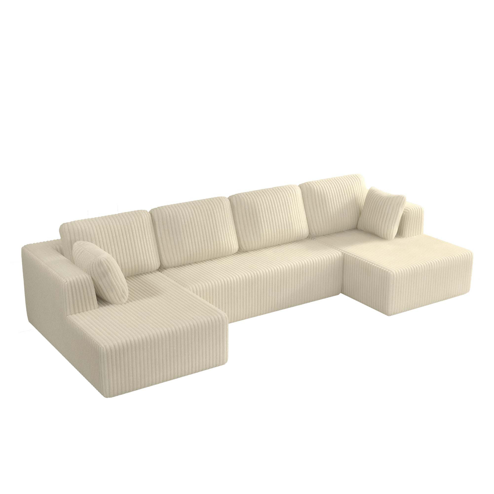 Latitude Run® U Shape Modular Sectional Sofa,Compressed Sectional Sofa ...