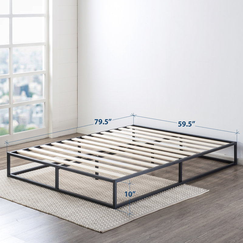 Mellow Modernista 10'' Steel Bed Frame & Reviews | Wayfair