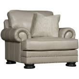 Sofa Web Vernon 84" Genuine Leather Rolled Arm Sofa | Wayfair