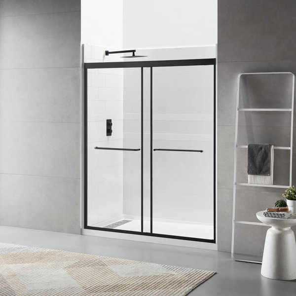 walterwork Bathroom double sliding70''H shower door | Wayfair