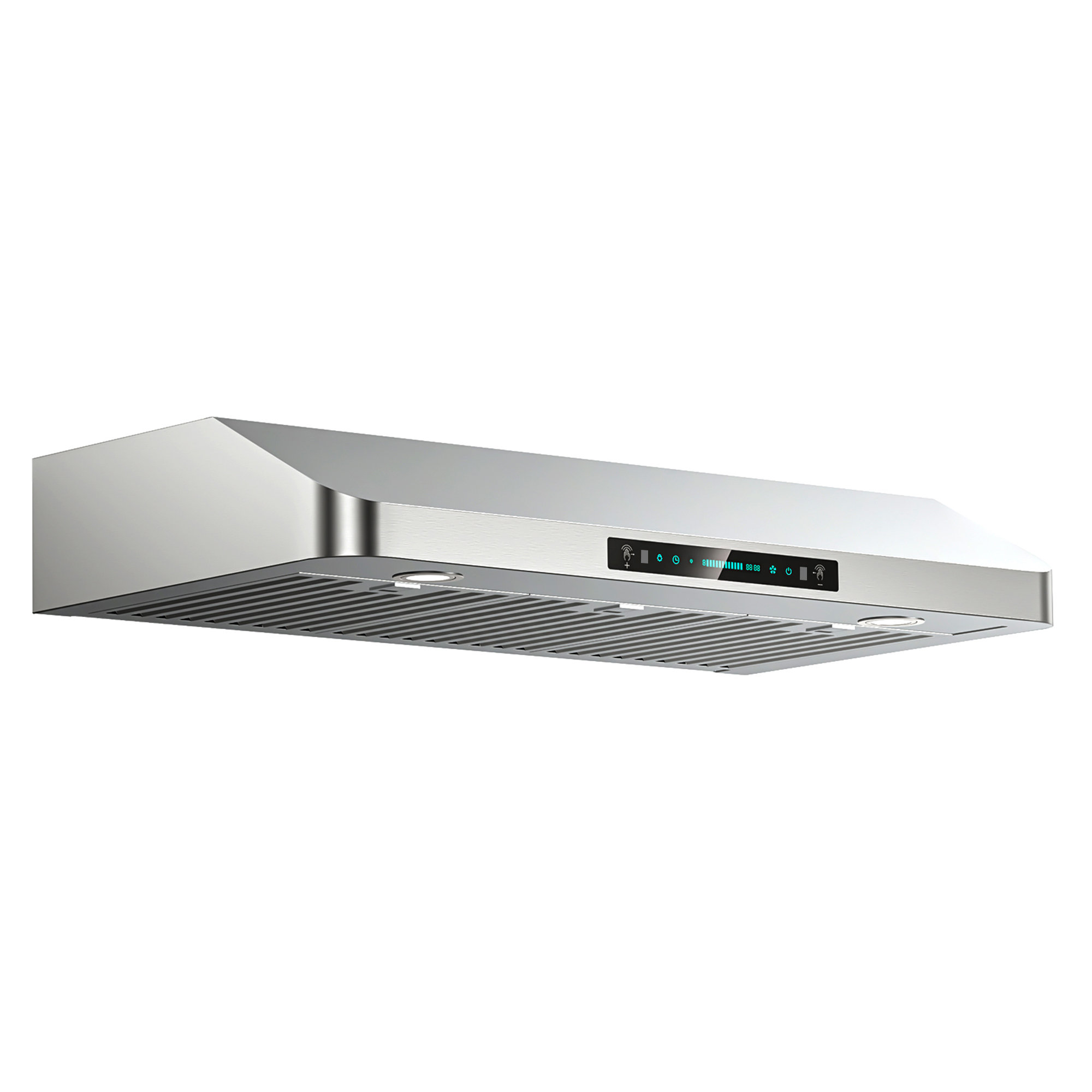 Anybee 42" 900 CFM Ducted Under Cabinet Range Hood Stainless Steel ...