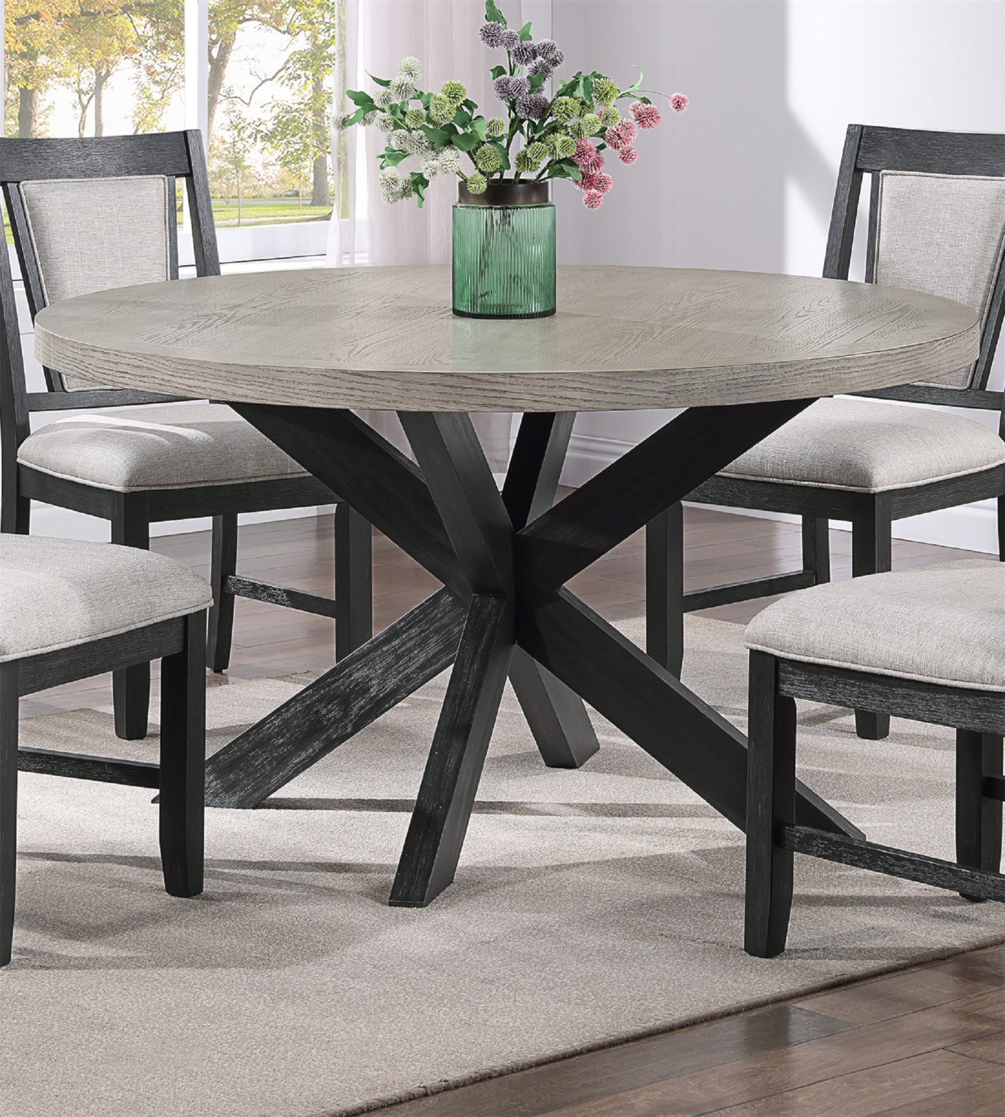Latitude Run® Kasem Round Dining Table - Wayfair Canada