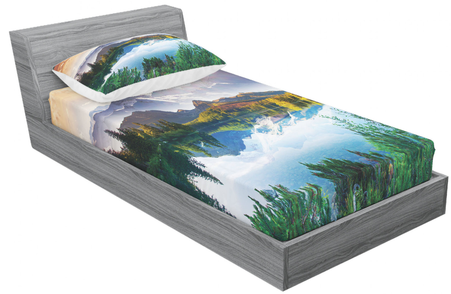 Ambesonne Nature Sheet Set | Wayfair