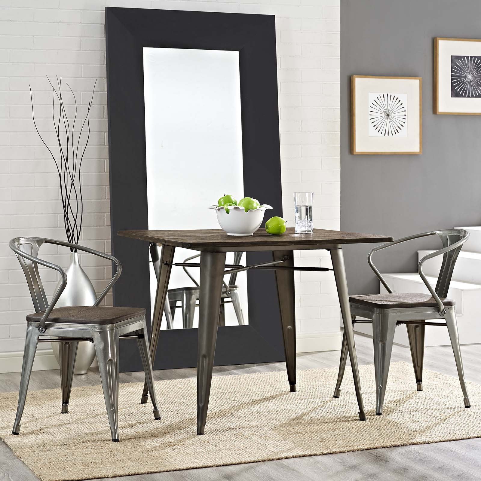 Modway Promenade Bamboo/Steel Dining Chair & Reviews | Wayfair