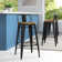 Trent Austin Design® Nesbit Counter Stool with Metal Frame & Reviews ...
