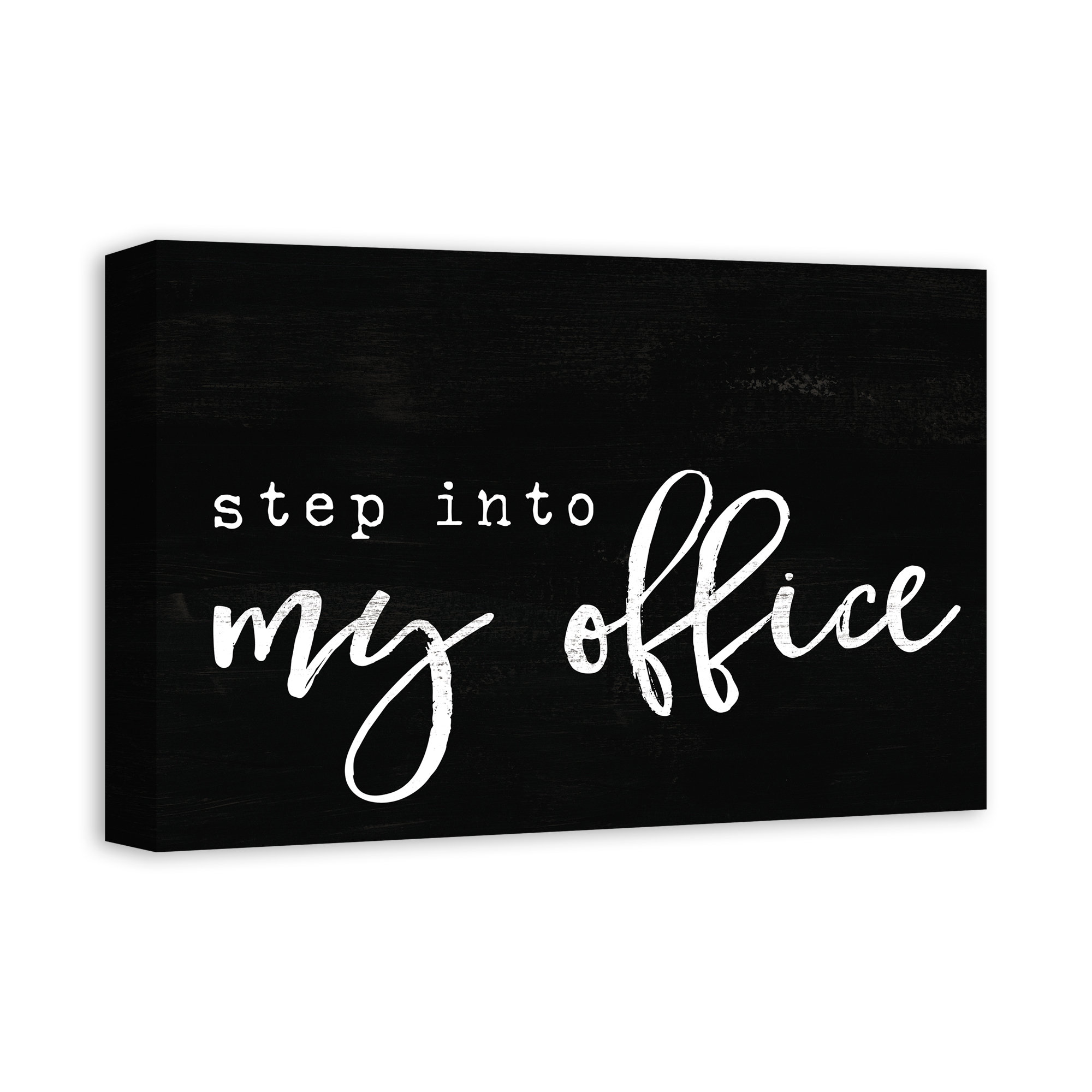 Trinx Step Into My Office - Unframed Print on Canvas - Wayfair Canada