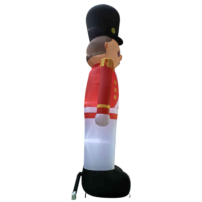 Northlight Seasonal Lighted Inflatable Soldier Outdoor Commercial ...