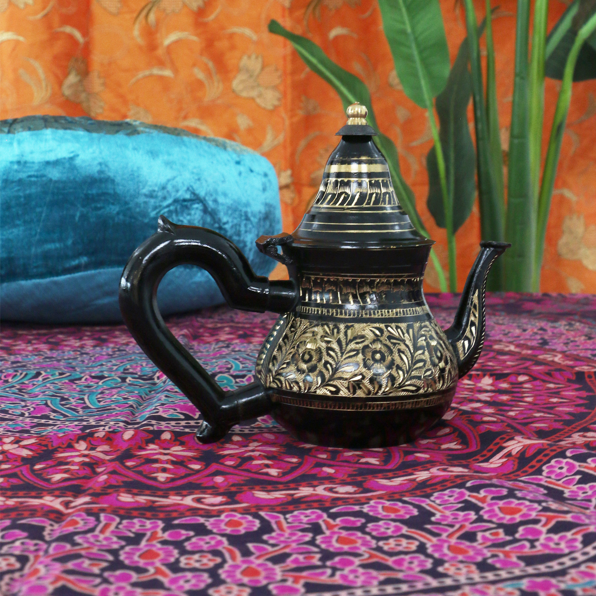 World Menagerie Nathaniel Brass Teapot - Wayfair Canada