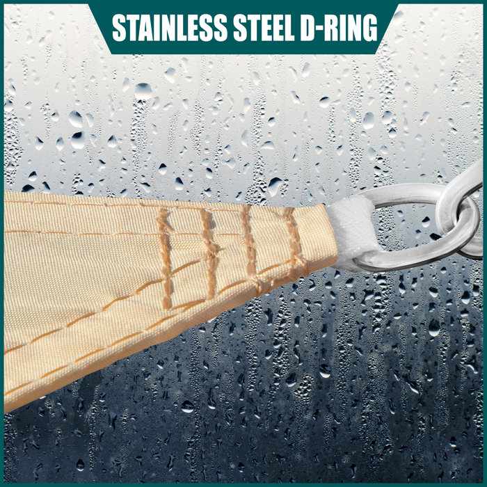 Royal Shade Custom Triangle Waterproof Shade Sail | Wayfair