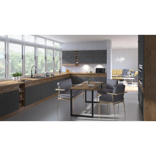 Latitude Run Haya Solid Wood Dining Table | Wayfair.co.uk