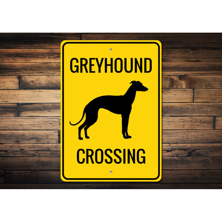 Lizton Sign Shop, Inc Greyhound Crossing Sign - Wayfair Canada