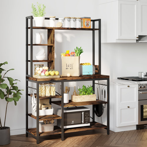 Solid Wood Baker's Racks You'll Love | Wayfair
