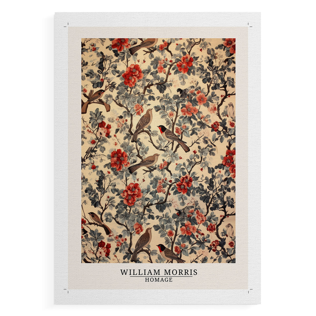 Fleur De Lis Living WM MORRIS Series CCLIX -Canvas Print Only - NOT ...