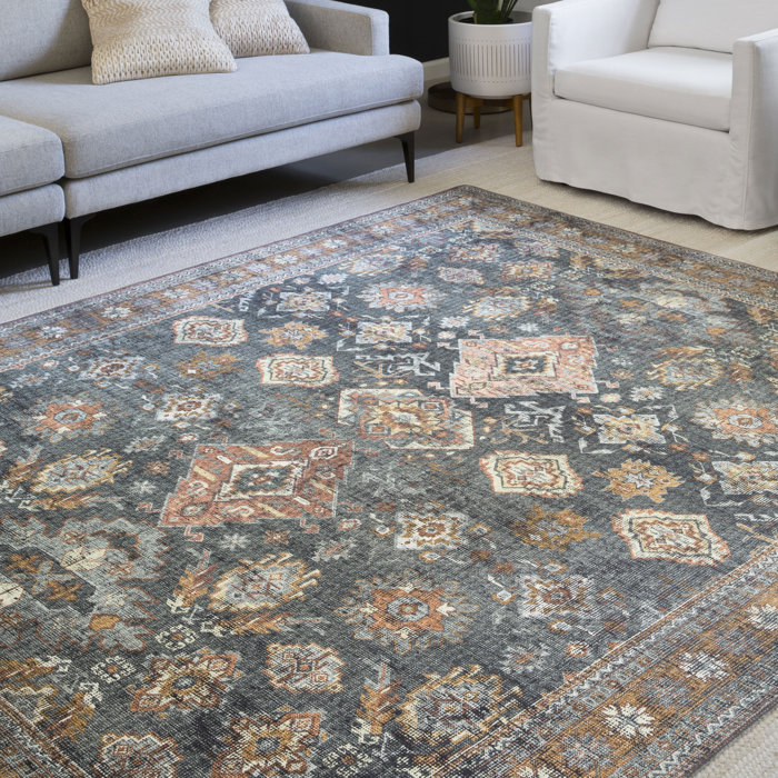 Bungalow Rose Gelo Performance Rug & Reviews | Wayfair