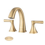 CMI Cardania Centerset Faucet 2-handle Bathroom Faucet with Drain ...