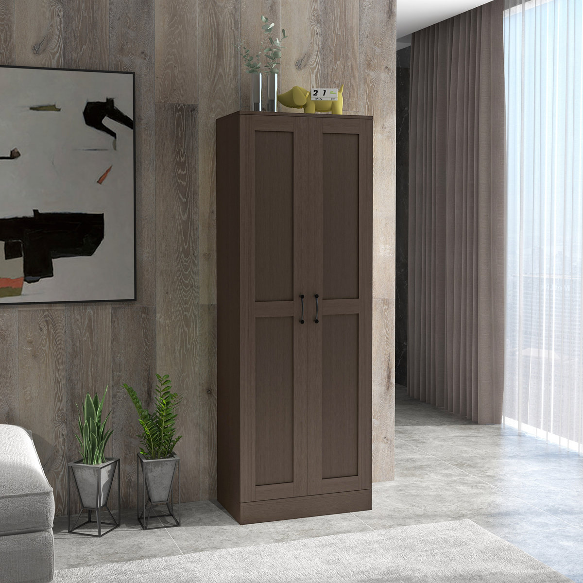 Wade Logan® Behice 69'' Kitchen Pantry & Reviews | Wayfair