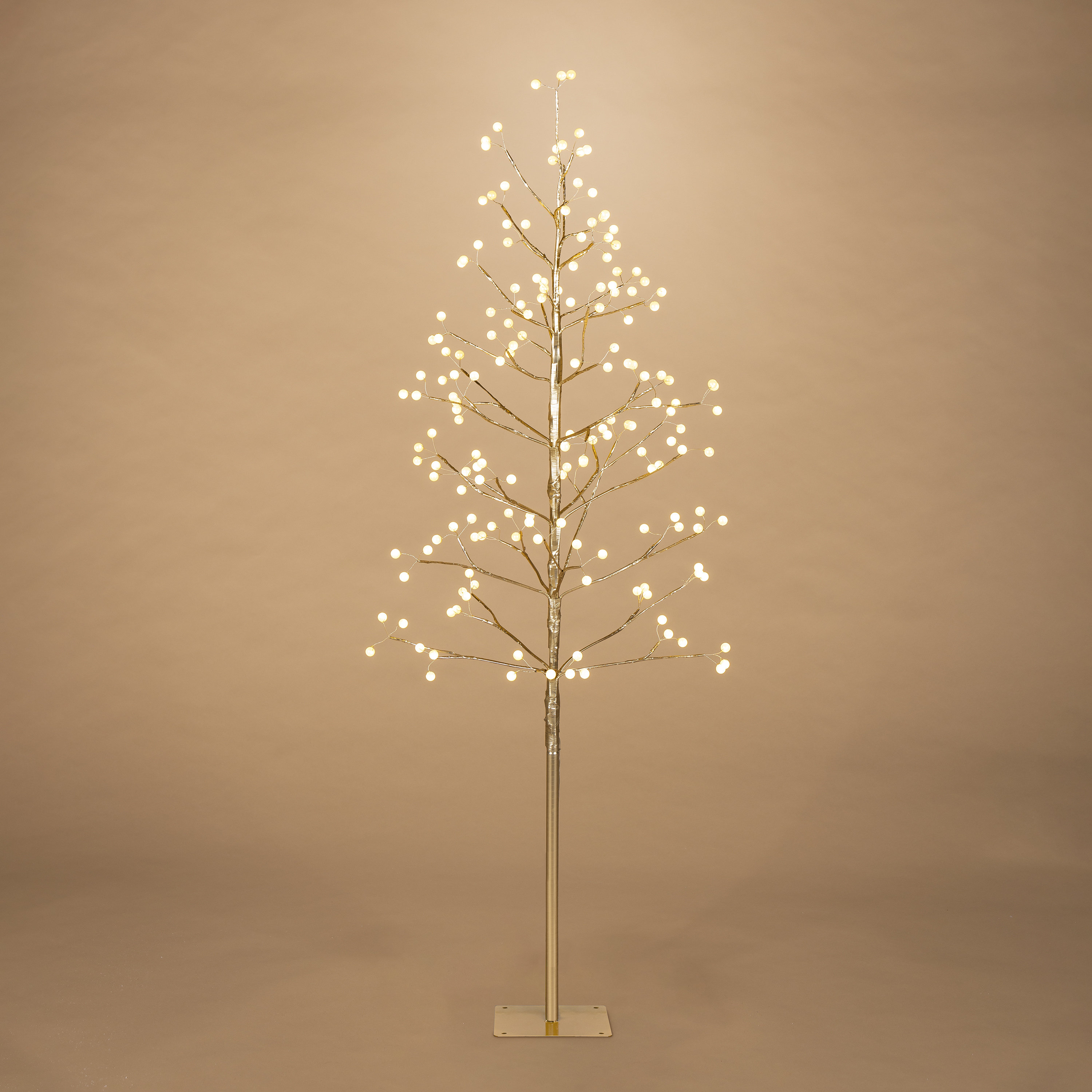 Latitude Run® Electric Bead Lighted Tree with 174 Micro LED Lights ...