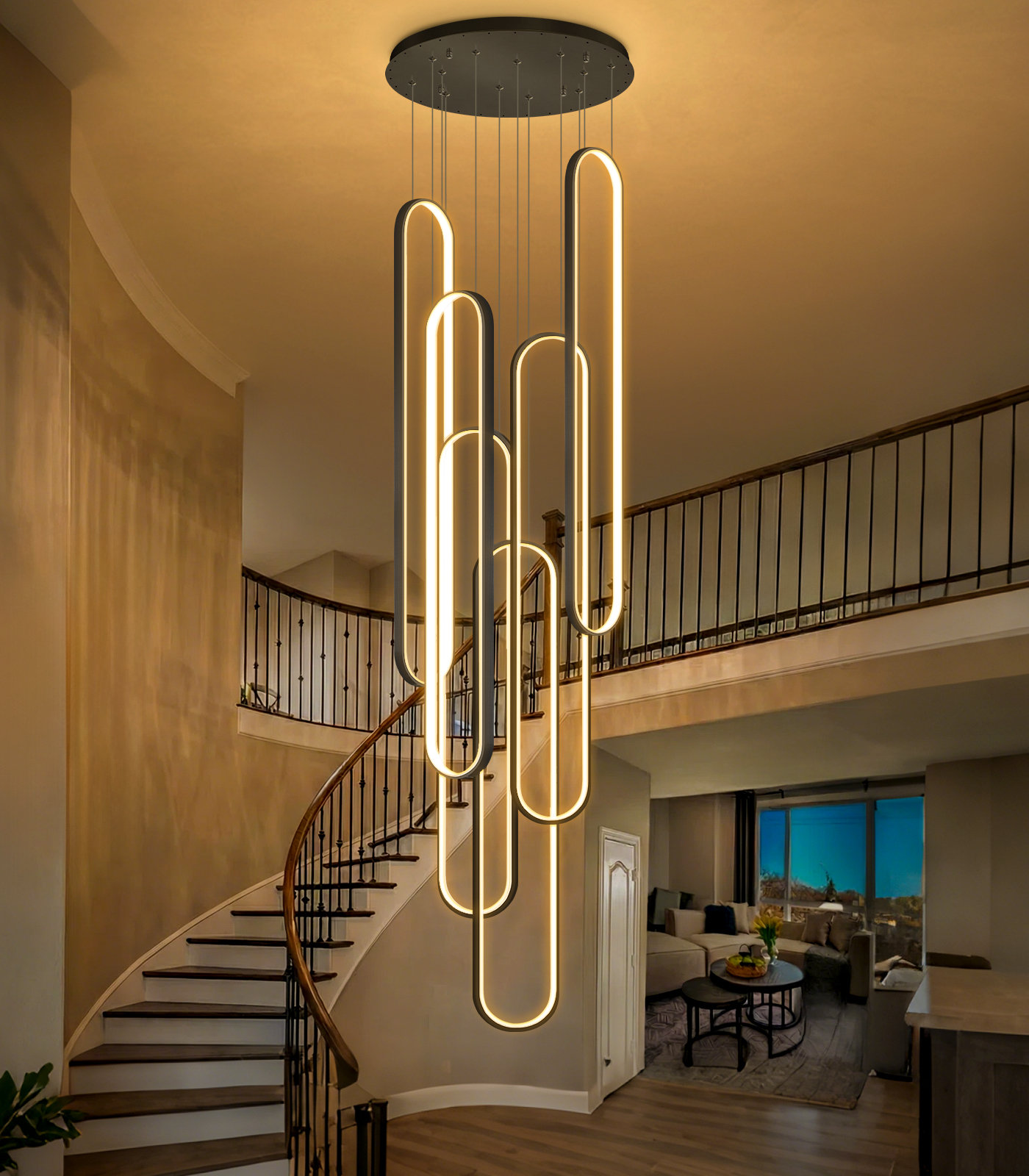 Wrought Studio™ Modern Chandelier With Dimmable Lighting | Wayfair