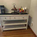 Lark Manor™ Nibbi 47" Console Table with Wood Frame and Legs, 3 Drawers ...