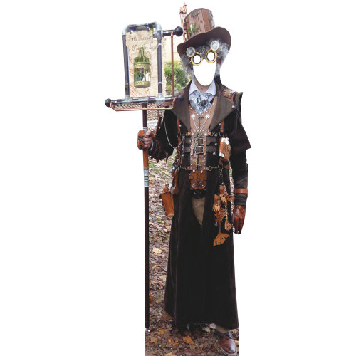 Wet Paint Printing SP13472 Steampunk Man Stand In Cardboard Cutout ...