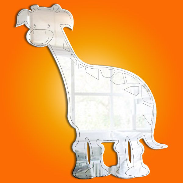 Zoomie Kids Giraffe Accent Mirror | Wayfair.co.uk