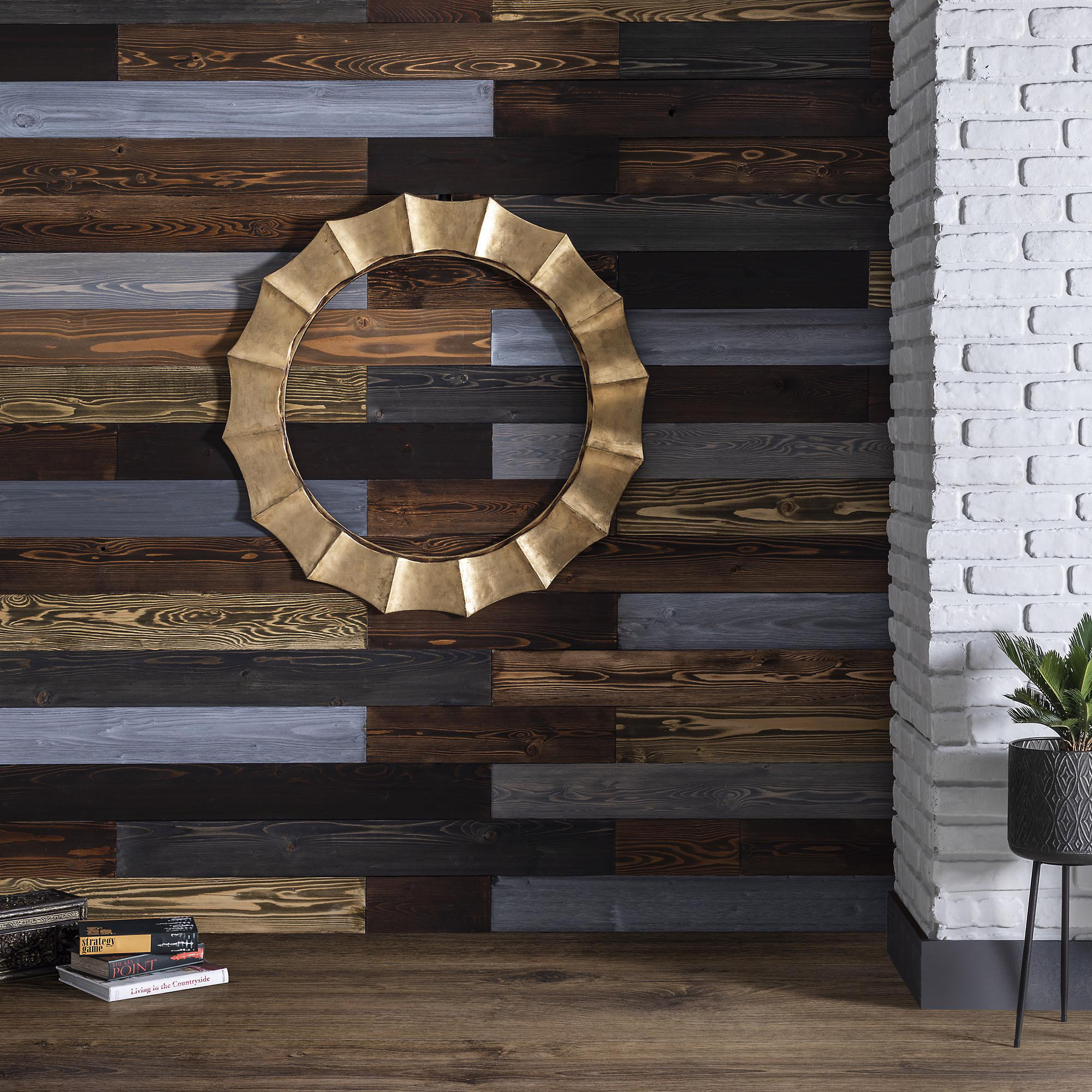 BoscoMondo Rustic Solid Wood Barnwood Wall Planks & Reviews - Wayfair ...