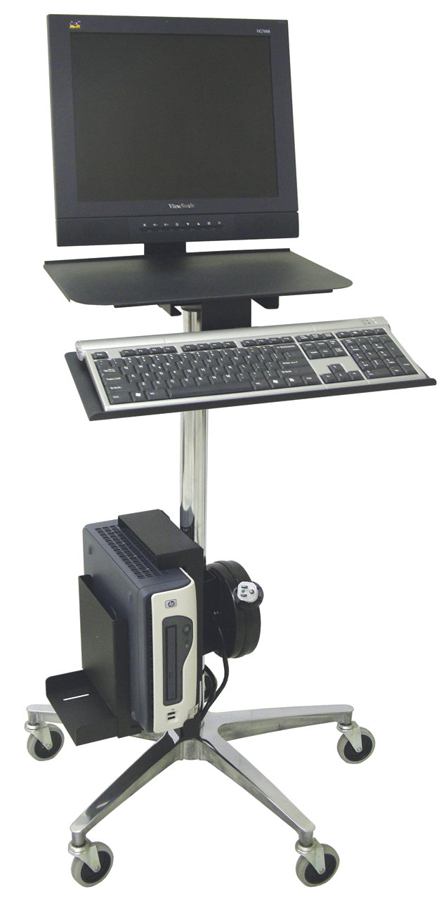 Omnimed ERGO Computer Transport AV Cart with Cord Reel - Wayfair Canada