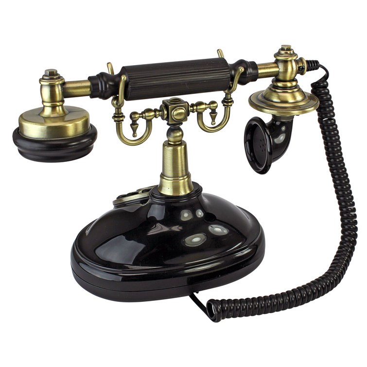 Design Toscano Rotary Dial Corded Telephone & Reviews - Wayfair Canada
