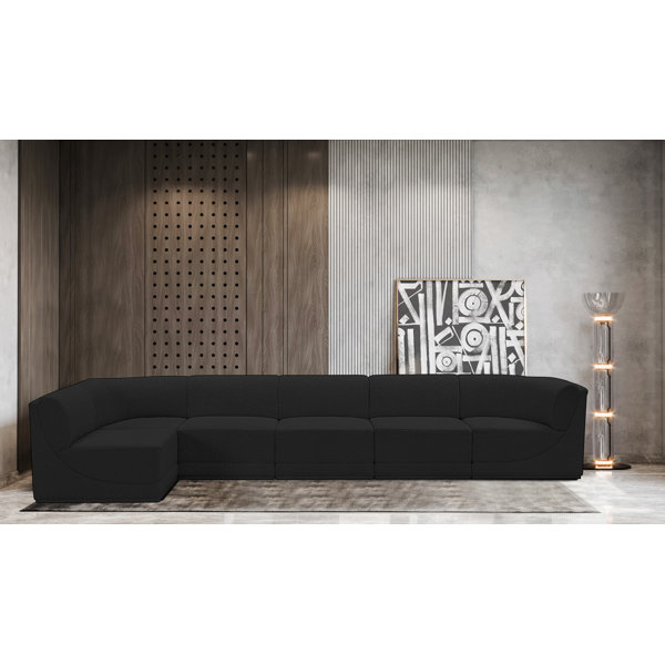 Wrought Studio Izick 6 - Piece Upholstered Sectional - Wayfair Canada