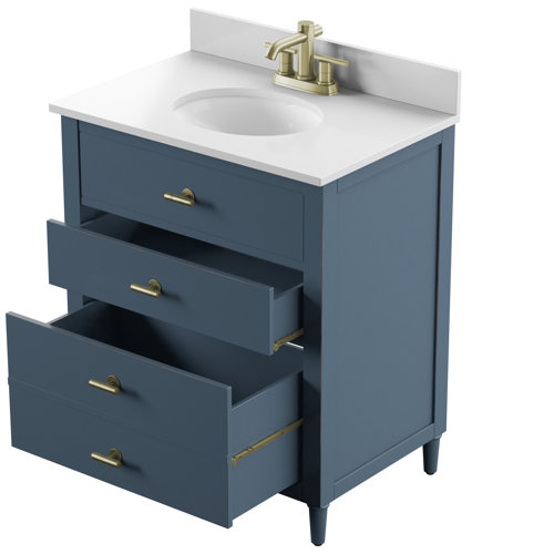Blue Bathroom Vanities You'll Love | Wayfair