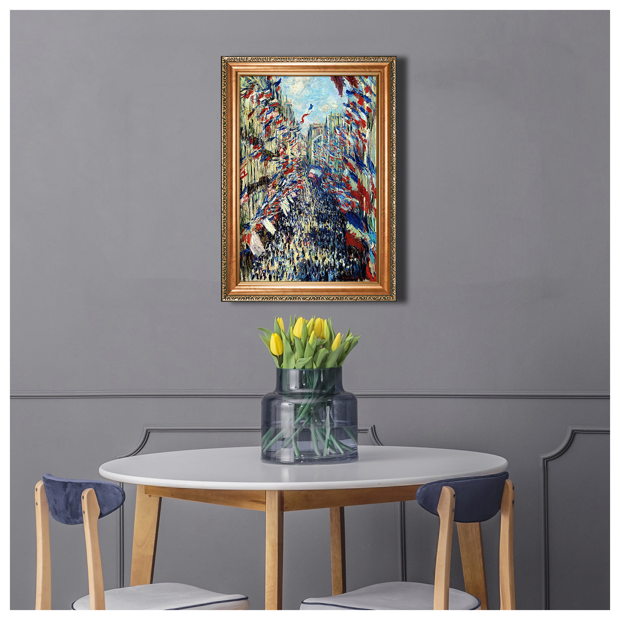Red Barrel Studio® The Rue Montorgueil in Paris.Celebration of 30 June ...