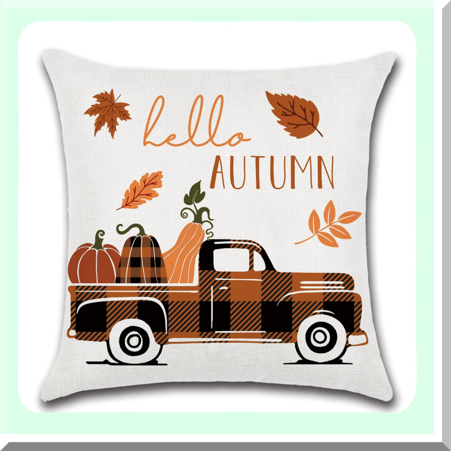 BRBCA Autumn Harvest Pillow Set - Decorative Throw Pillows for Fall ...